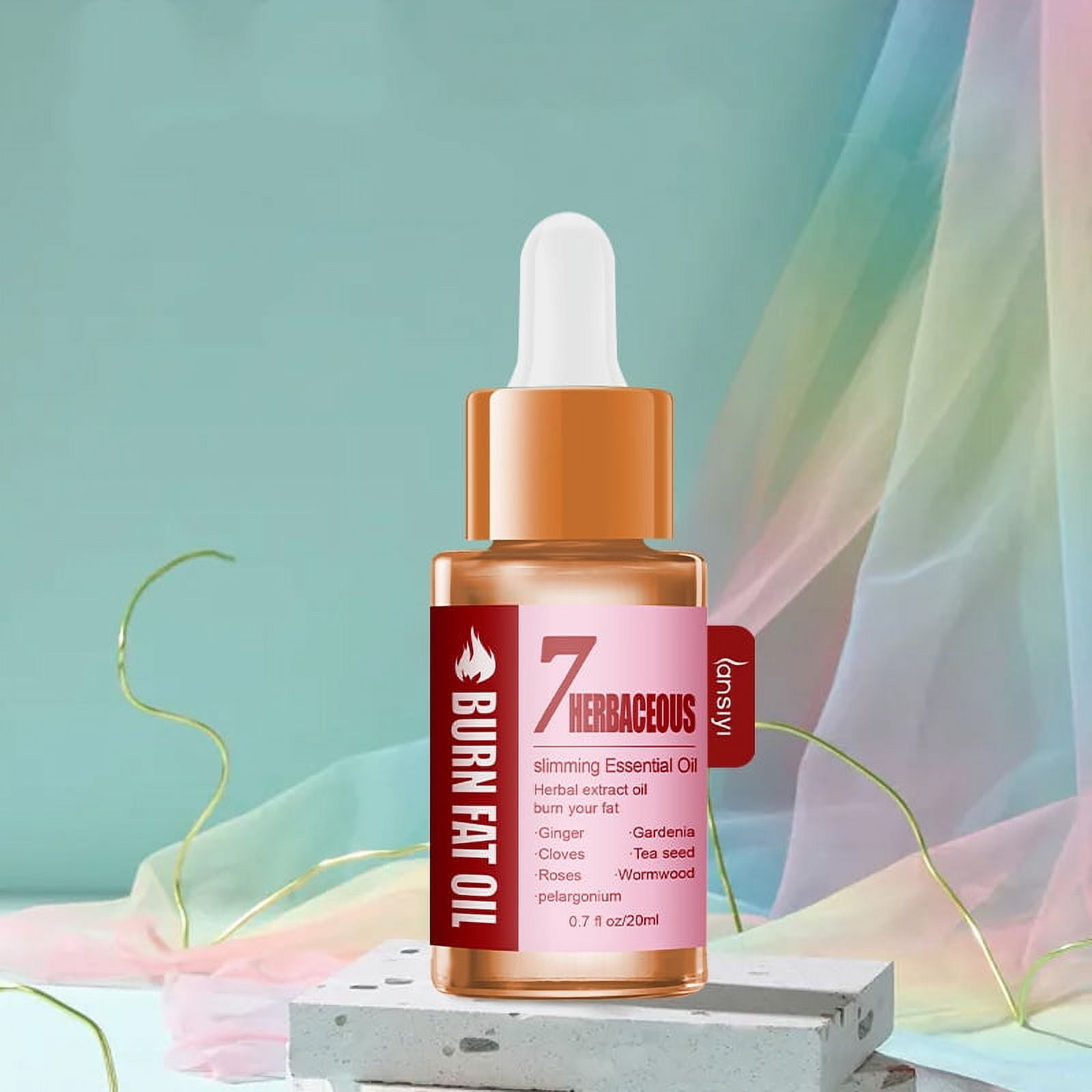 Fat Loss Oil, Belly Natural Drainage Ginger Oil Essential Relax Massage ...