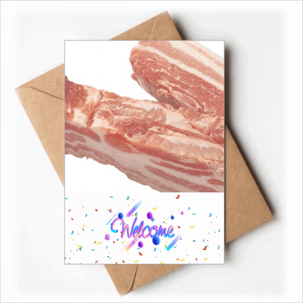 Fat Pork Elegant Welcome Cards, Smooth Matte Finish, 10 Count - Walmart.com