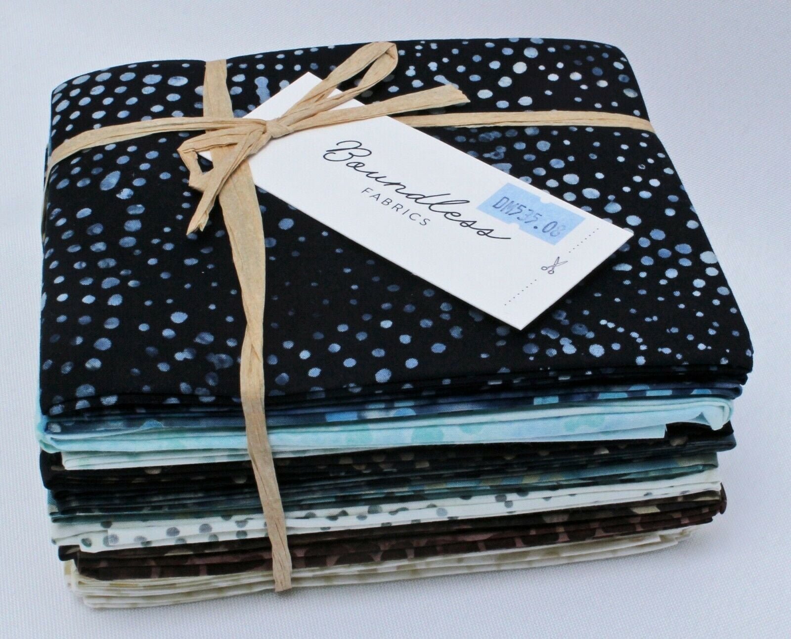 Fat Quarter Bundle - Batiks Ocean Stone Blues Browns 20 Count Fat ...