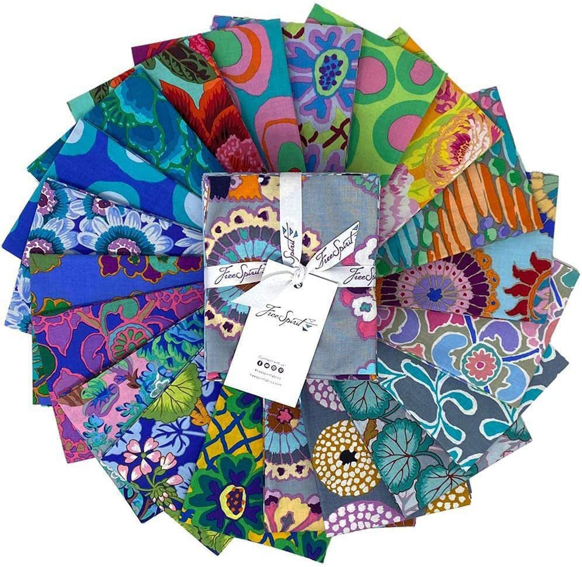Fat Quarter Bundle - Kaffe Fassett Collective February 2023 Lighter FreeSpirit 20 Count Fat ...