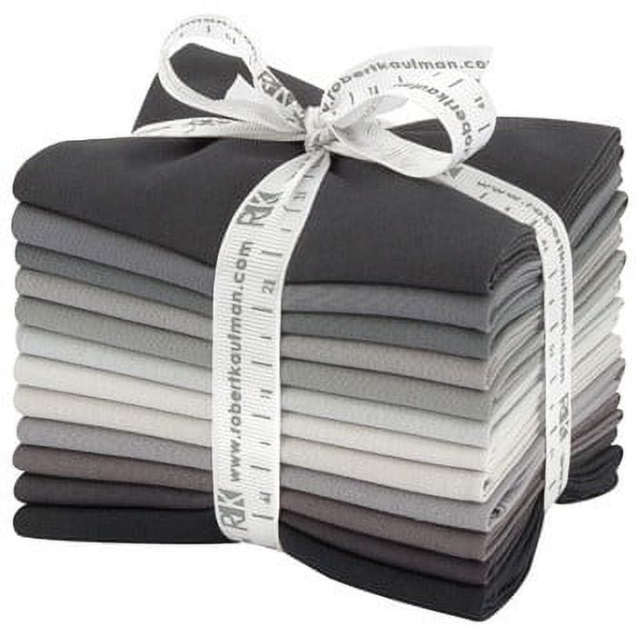 Fat Quarter Bundle Kona Cotton Solids Stormy Skies Palette Robert ...