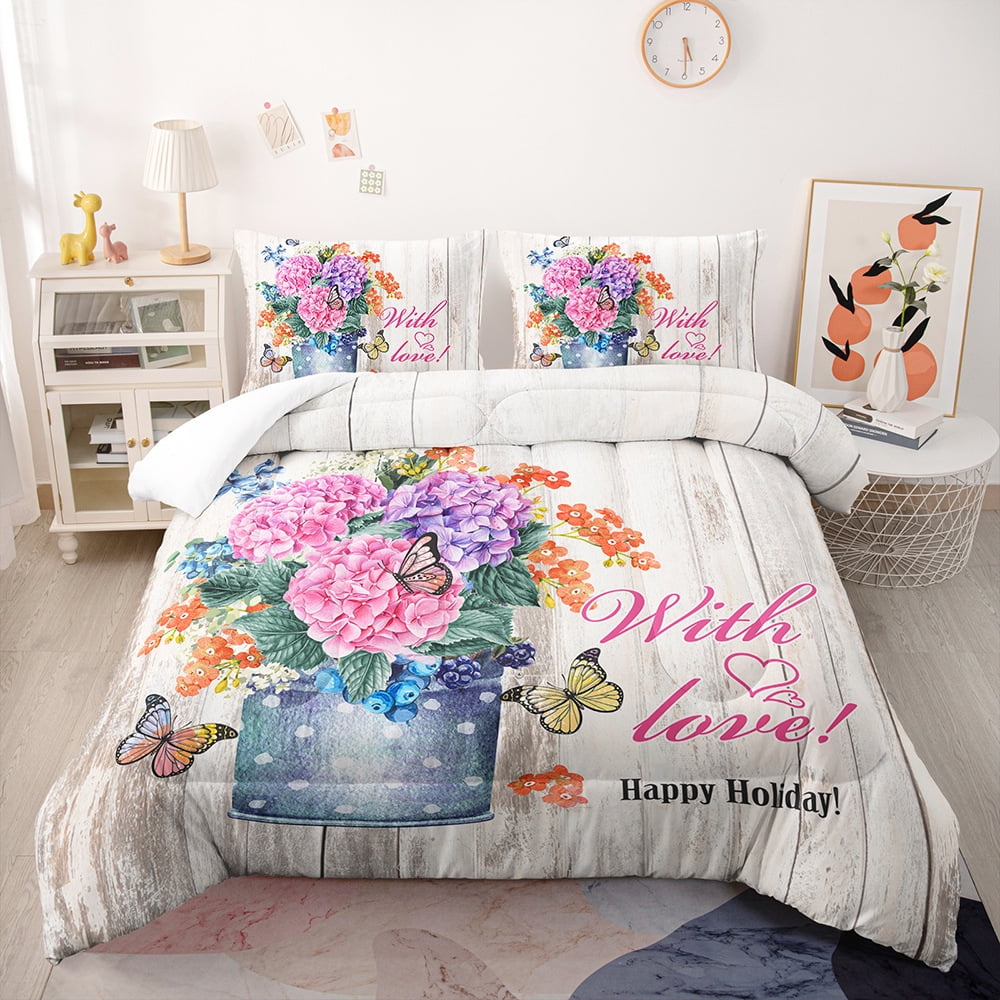 Fat Quilt Core Flower Valentine's Day Summer Quilt Feather Silk Cotton ...