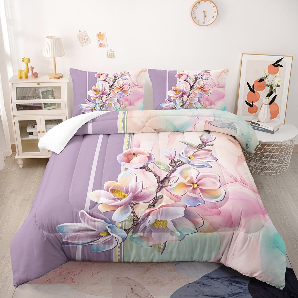 Fat Quilt Core Flower Valentine's Day Summer Quilt Feather Silk Cotton ...