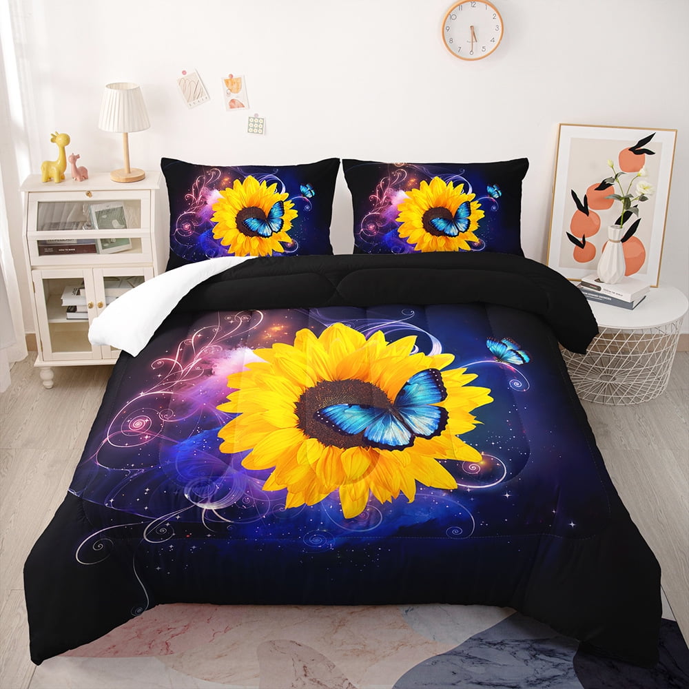 Fat Quilt Core Rose Gold Butterfly Double Quilt Summer Quilt Feather ...