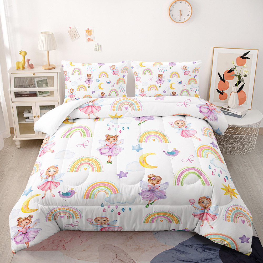 Fat Quilt Digital Printing Feather Silk Cotton Quilt Core Butterfly ...