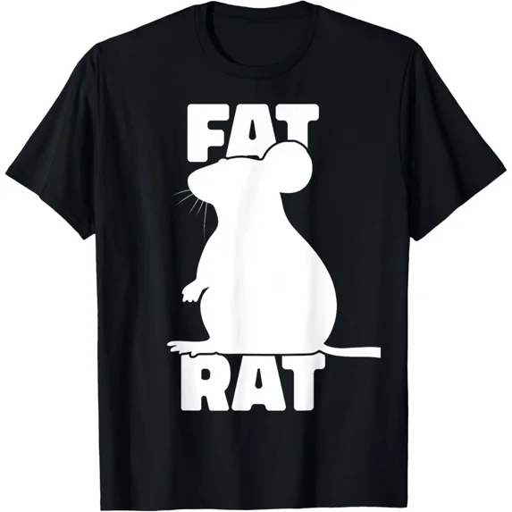 Fat Rat Funny Saying Big Fancy Rats Pet Rat Humor T-Shirt, for Men ...
