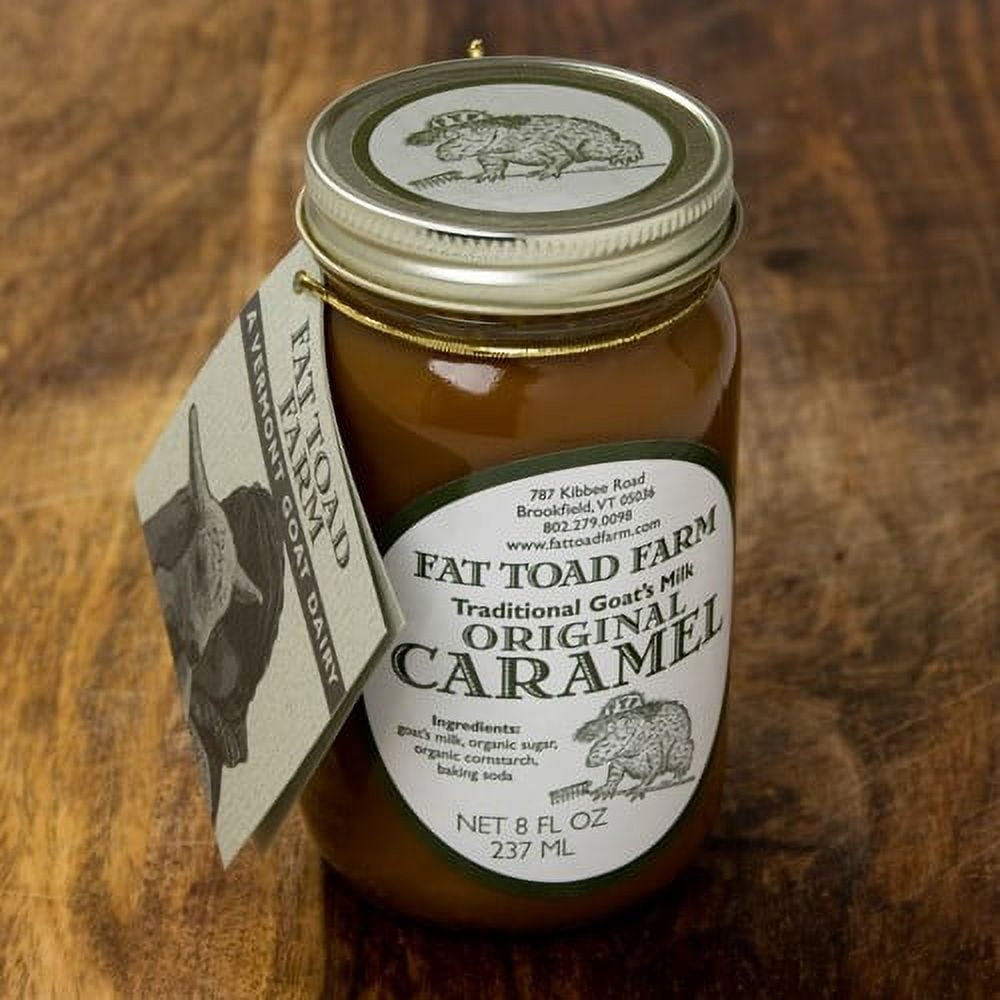Fat Toad Farm 233568 Original Traditional Goat's Milk Caramel 8 oz ...