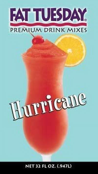 Fat Tuesday Drink Mix Hurricane Daiquiri 32OZ Sold Each - Walmart.com