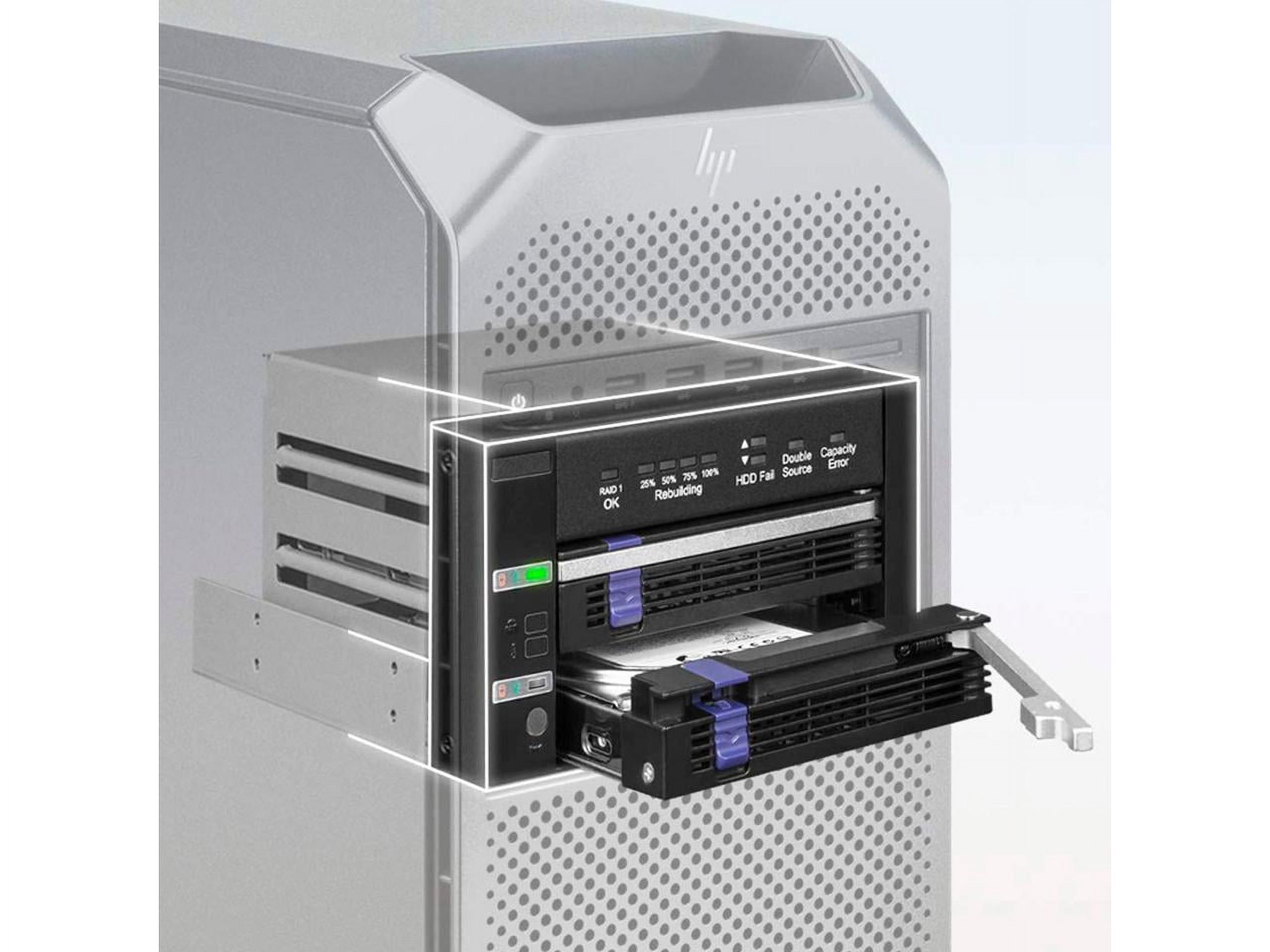 ICY DOCK FatCage MB901SPR-B - Internal RAID enclosure with data ...