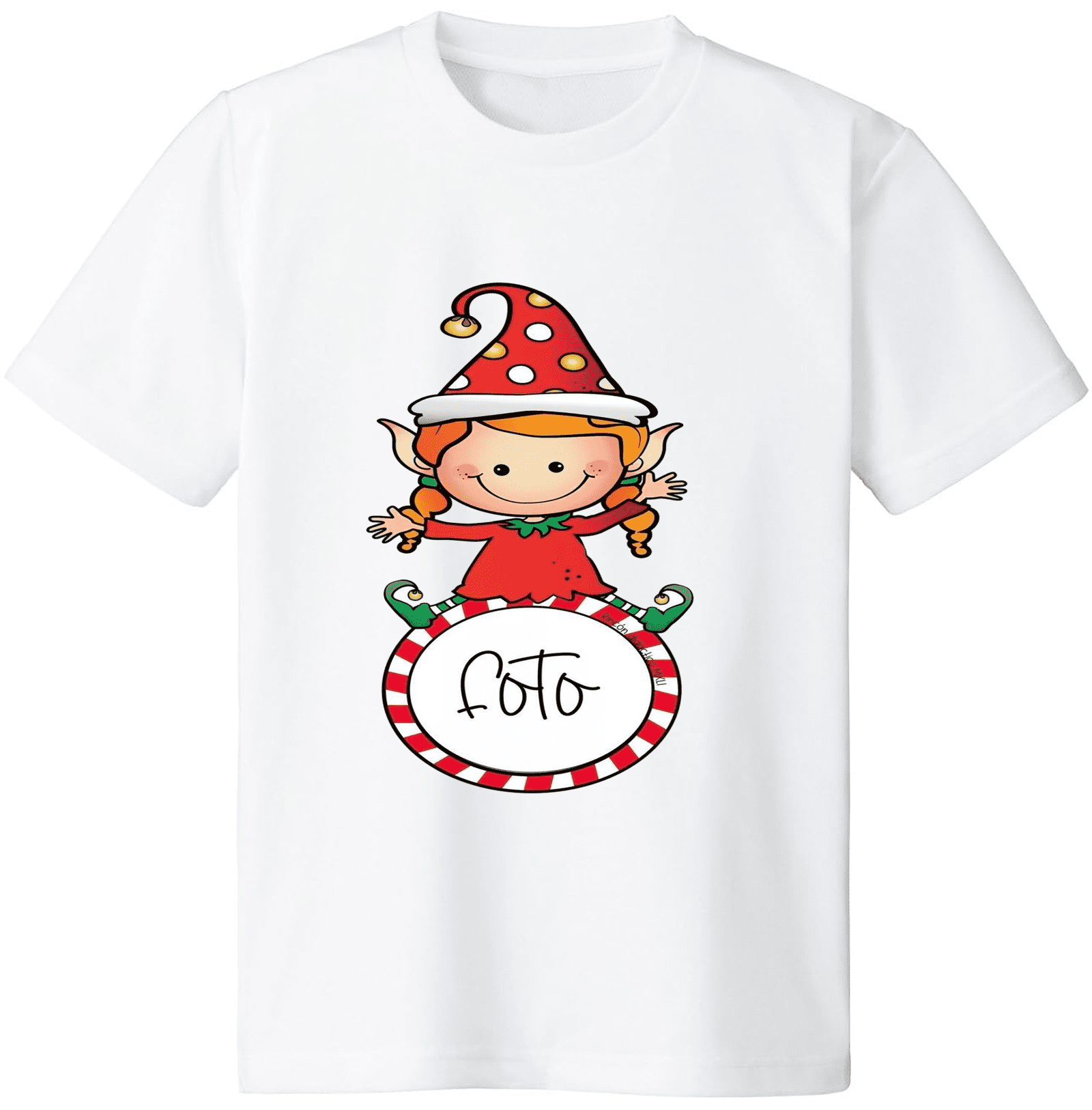 Fata red spotted hat cute little girl Christmas short sleeved 3508285 ...