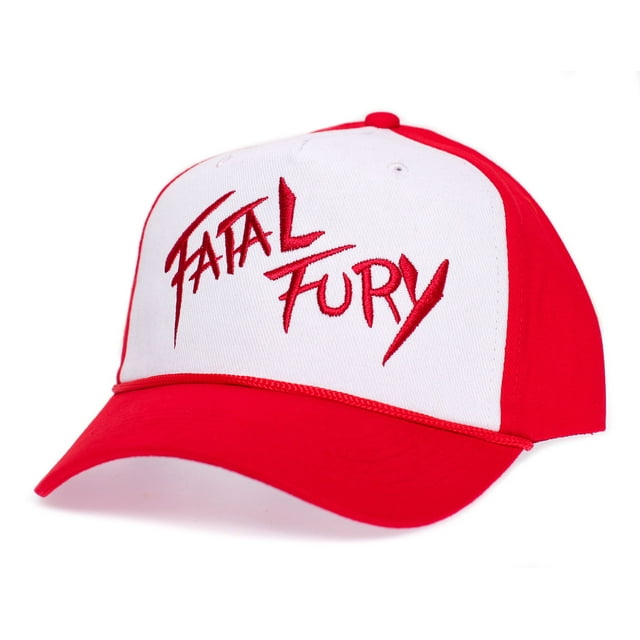 Fatal Fury Embroidered Curved Cloth & Braid Unisex-Adult Hat -One-Size ...