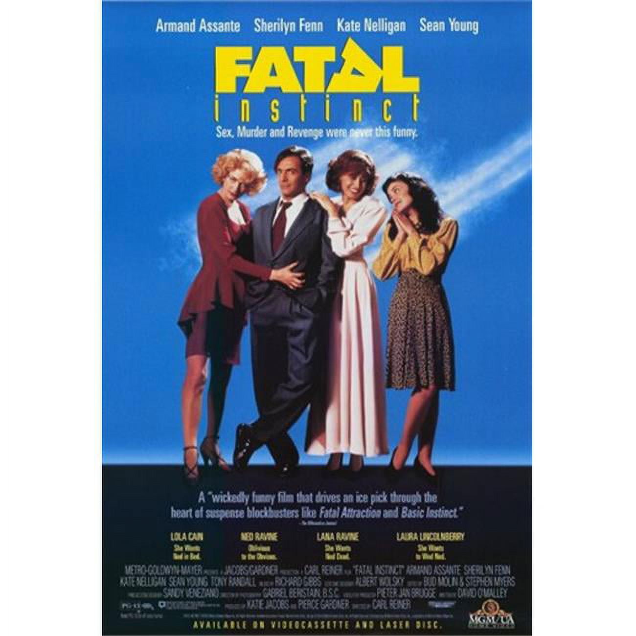 Fatal Instinct Movie Poster - 11 x 17 in. - Walmart.com