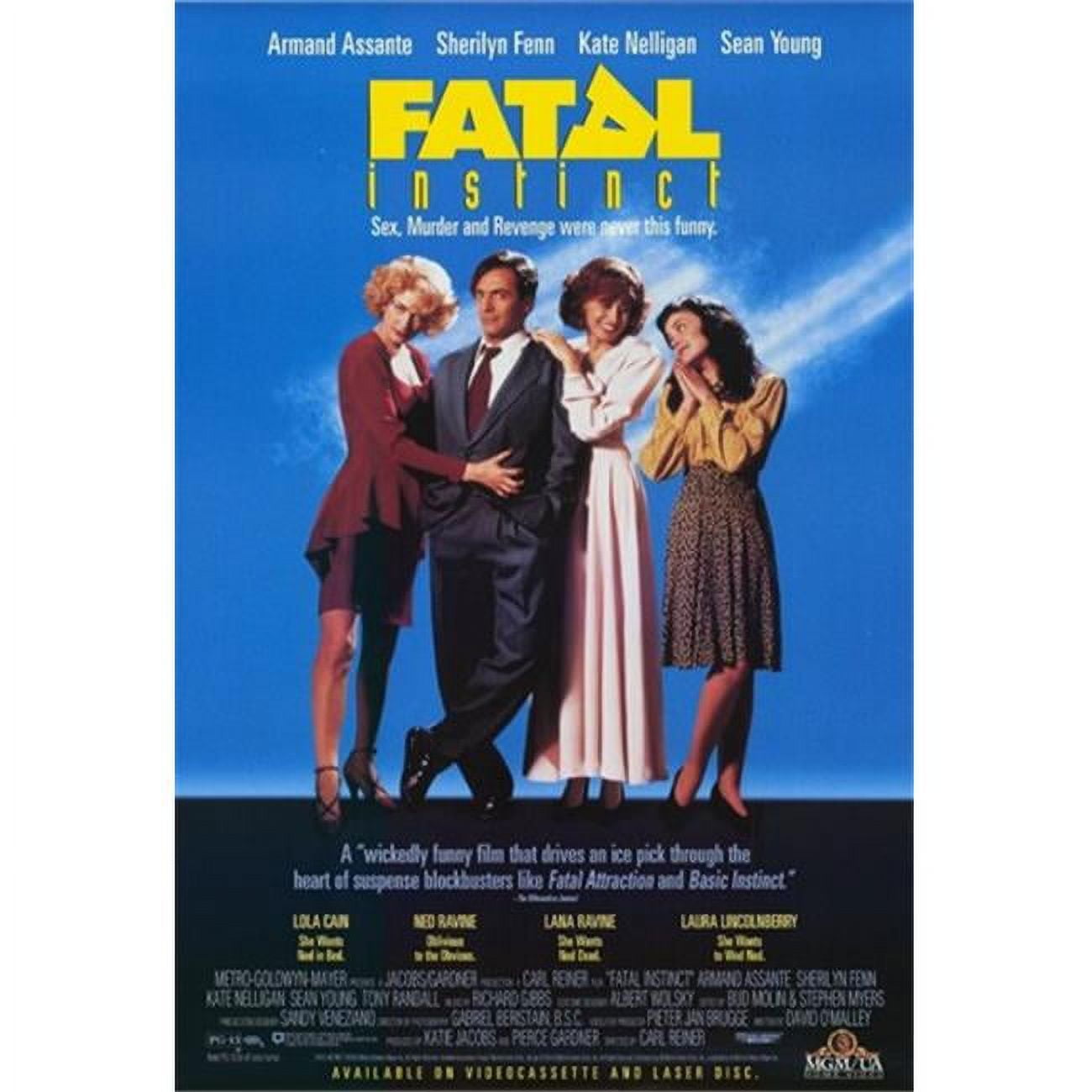 Fatal Instinct Movie Poster - 11 x 17 in. - Walmart.com