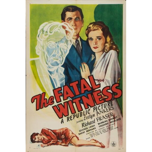 Fatal Witness Movie Poster 24inx36in (61cm x 91cm) Art Poster 24x36 ...