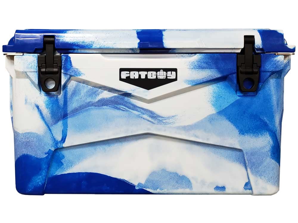 Fatboy 45 Quart Roto Molded Hard Sided Cooler Marine Camo - Walmart.com