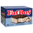 Fatboy Ice Cream Sandwiches, Cookies N' Cream, Kosher, 5 fl oz, 12 ...