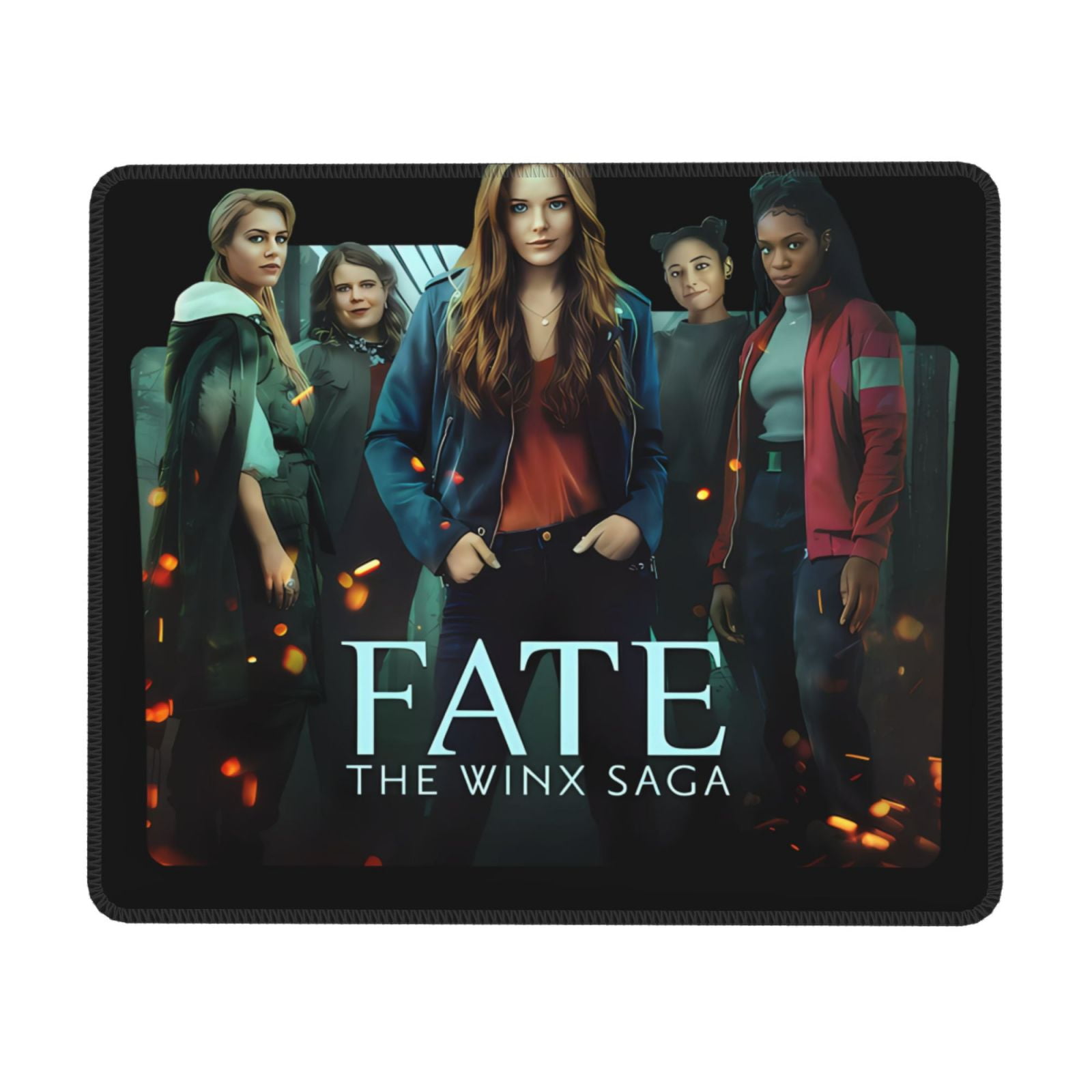 Fate The Winx Saga Rubber Lock Edge Mouse pad, Office Desk pad, Writing ...