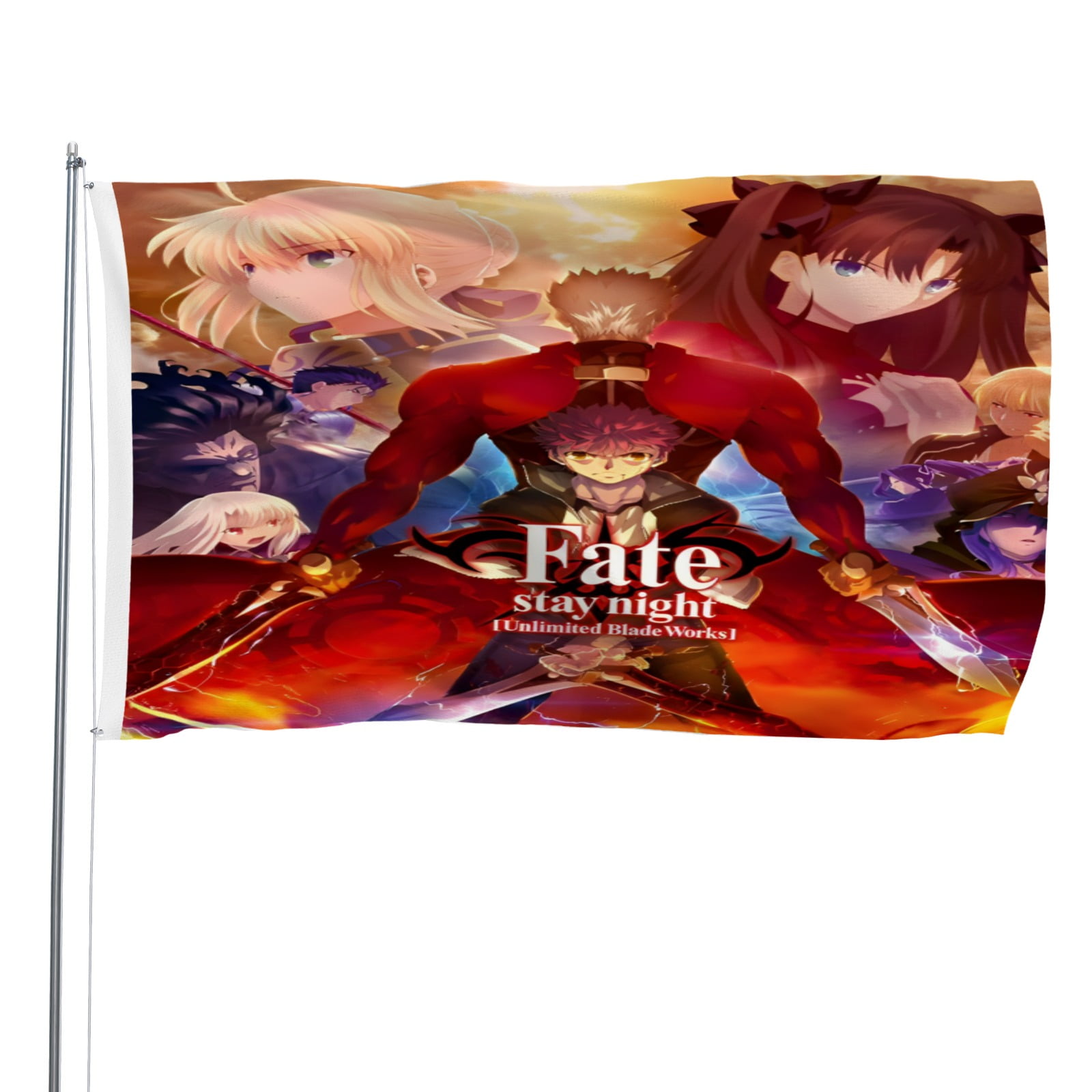 Fate/stay night flag perfect for outdoor decoration, can be hung ...