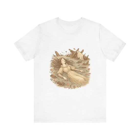 Fated Love Romantic Graphic Tee Heart Minimalist Love Illustration ...