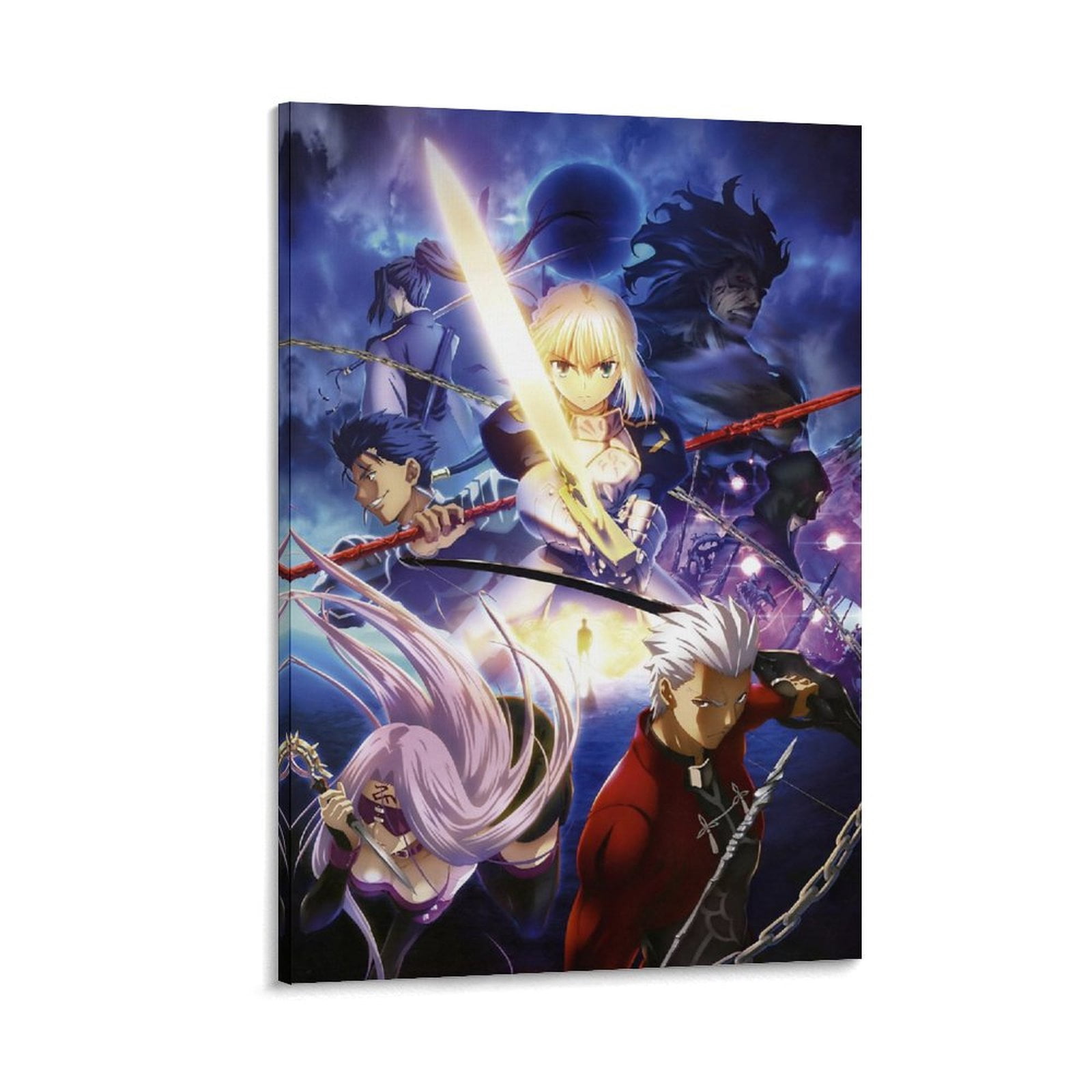 Fatestay Night Anime Poster (23) Room Aesthetic Poster Print Art Wall ...