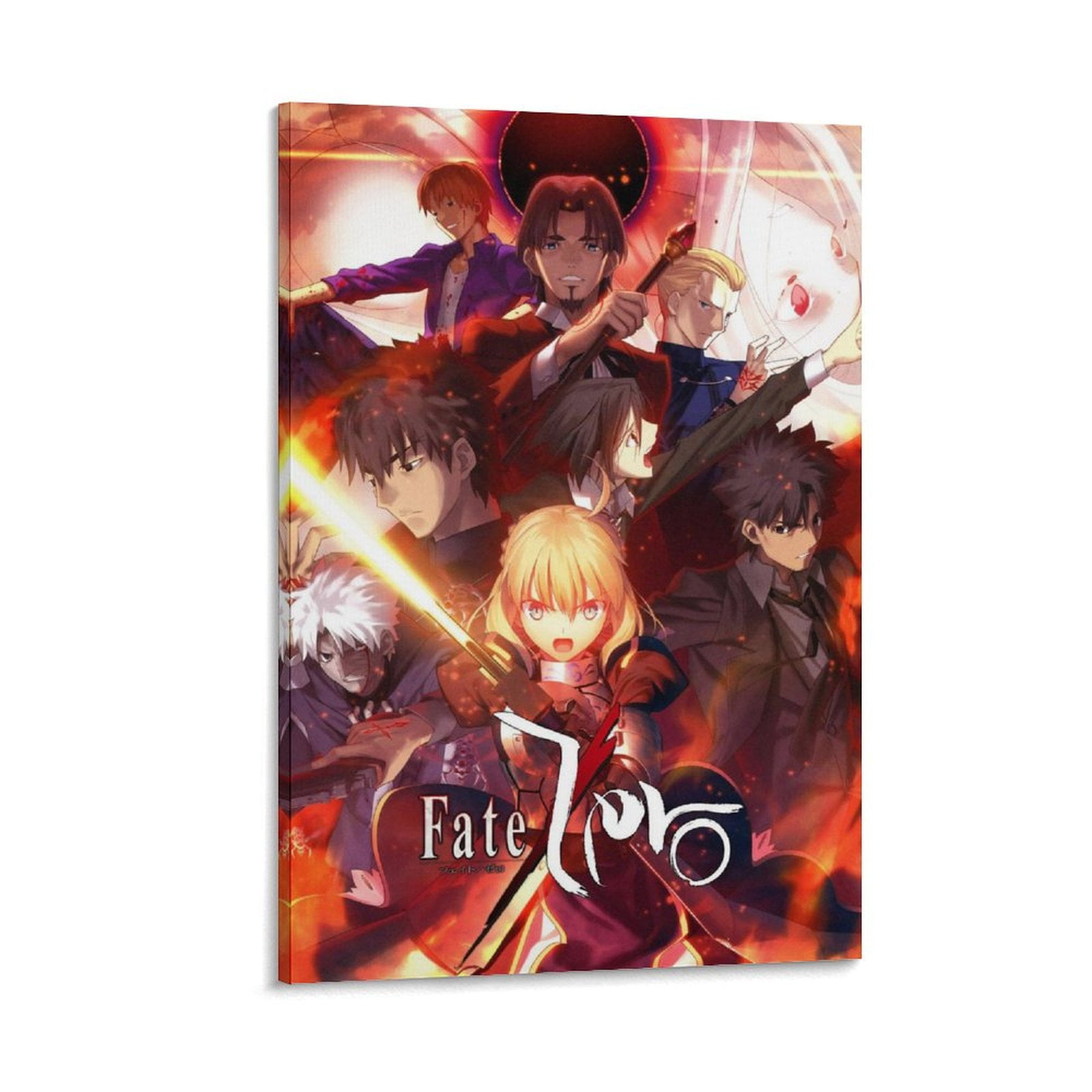 Fatestay Night Anime Poster (6) Room Aesthetic Poster Print Art Wall ...