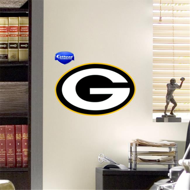 Fathead 89-00012 Green Bay Packers Logo Wall Graphic measures 12 X 16 ...