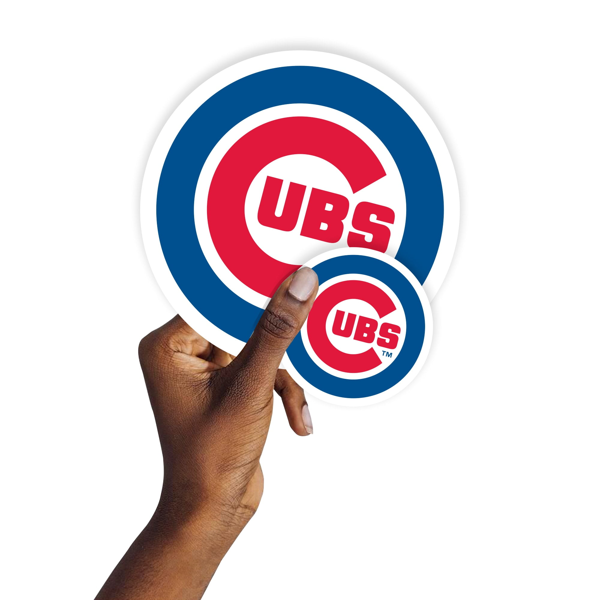 Fathead Chicago Cubs 5-Piece Mini Alumigraphic Outdoor Decal Set ...