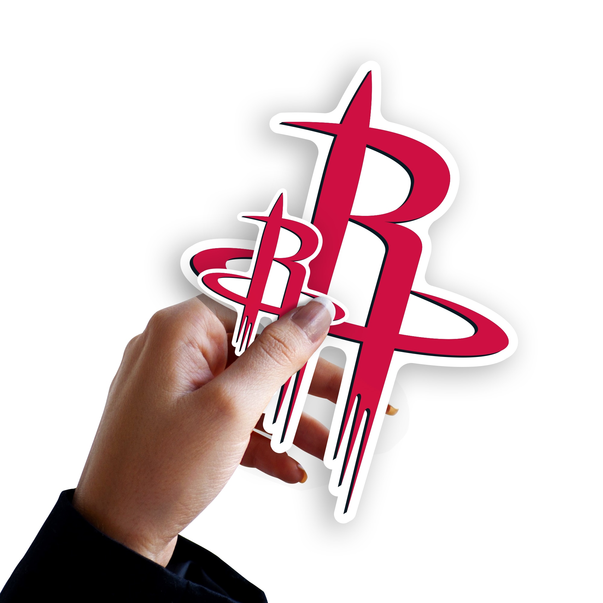 Fathead Houston Rockets 5-Piece Mini Alumigraphic Outdoor Decal Set ...