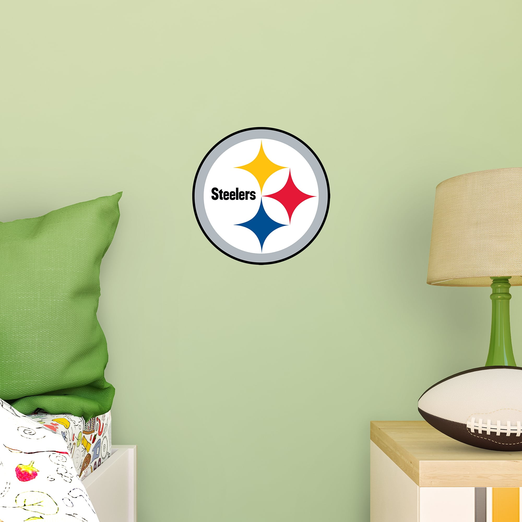 Fathead Pittsburgh Steelers: Logo - Large Officially Licensed NFL ...