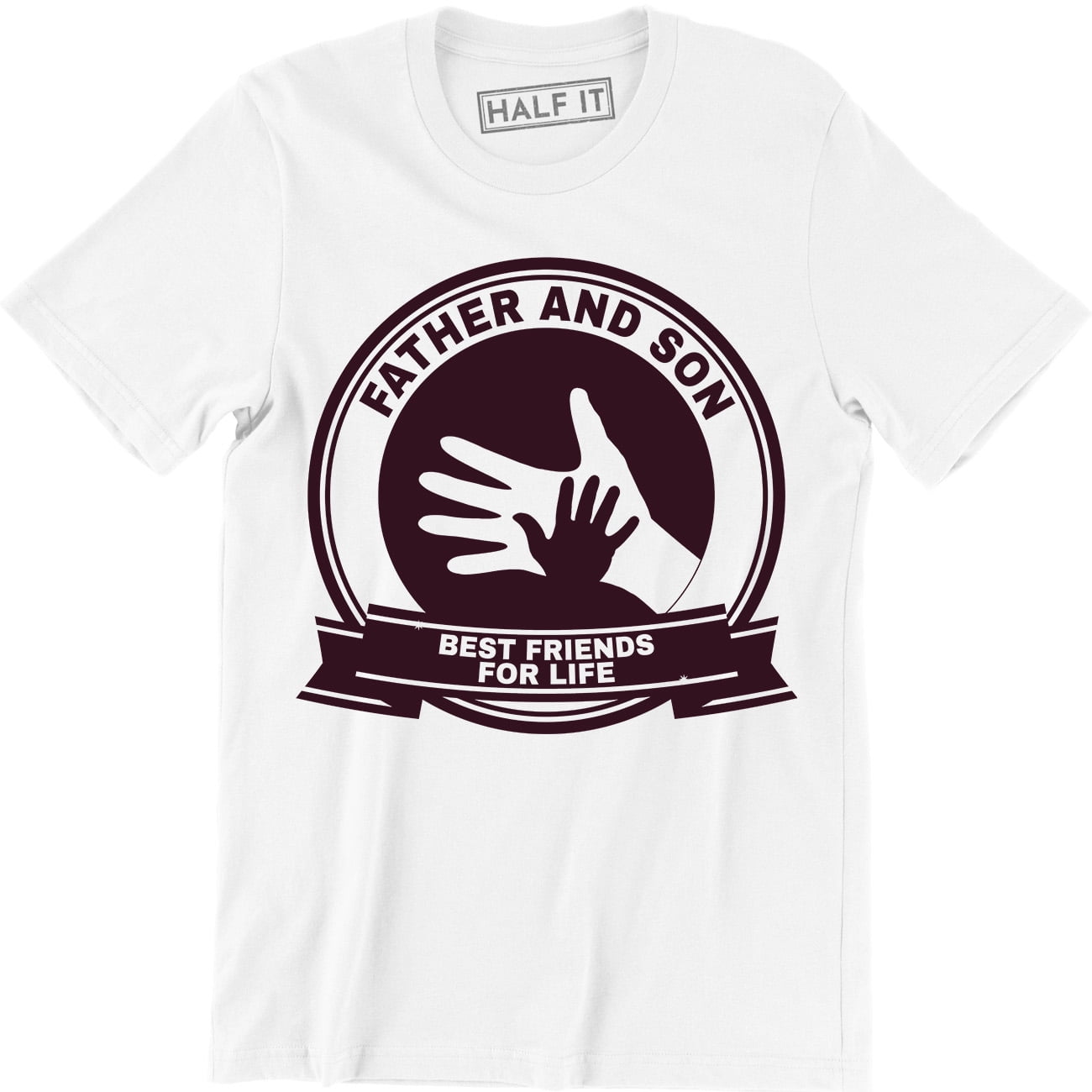 Father And Son Best Friends For Life Fathers Day Men's T-Shirt ...