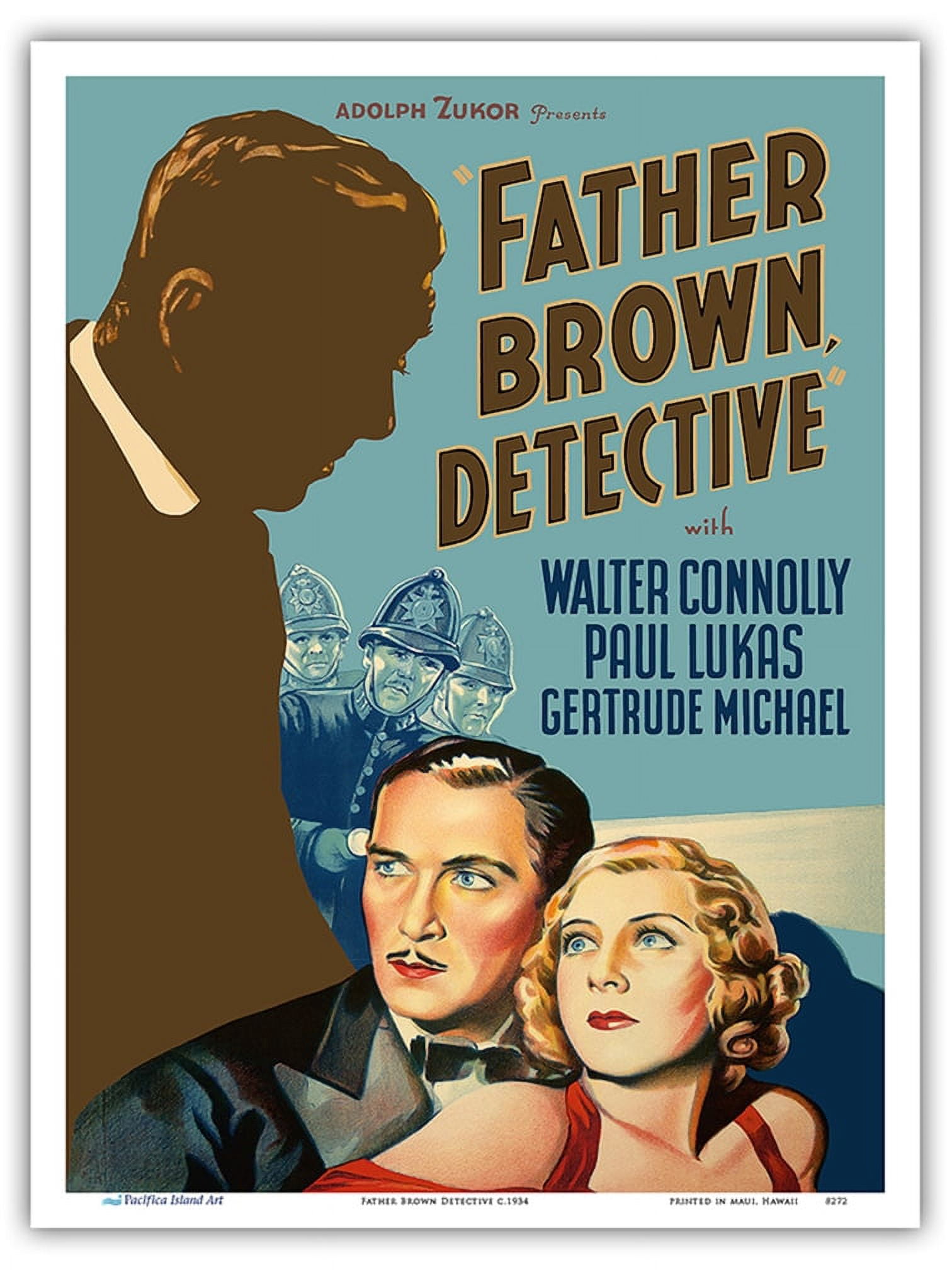 Father Brown Detective - Starring Walter Connolly and Paul Lukas ...