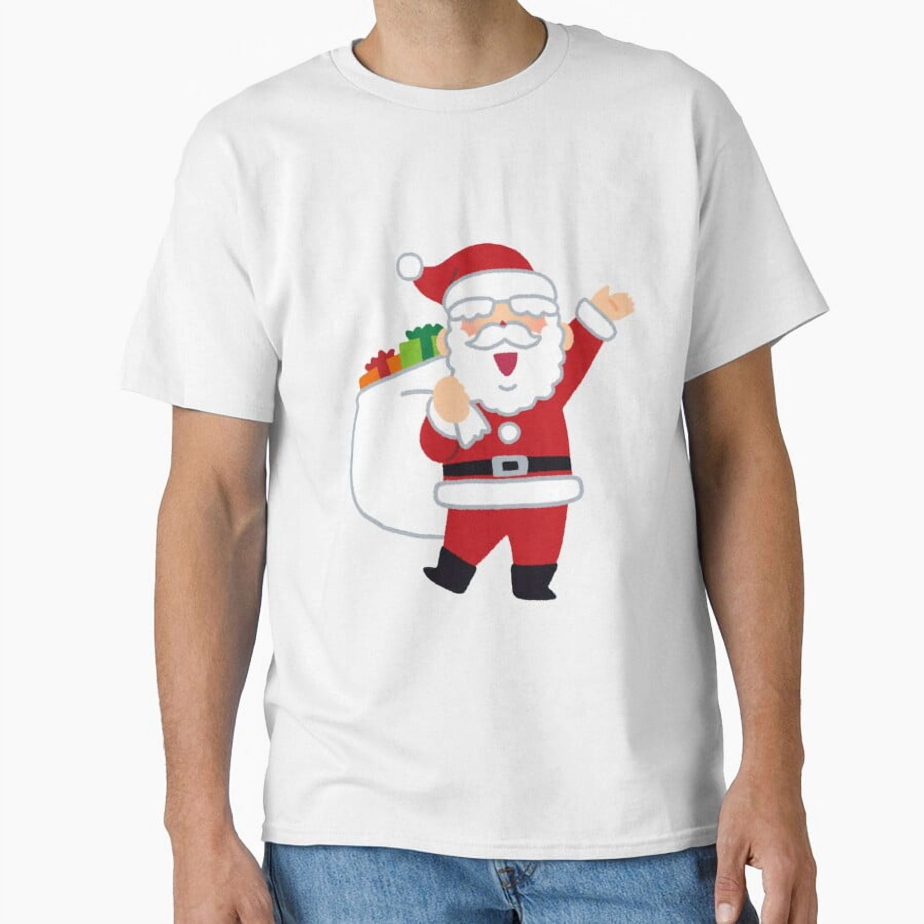 Father Christmas Happy New Year 2026 Holiday Season Unisex T-Shirt up ...