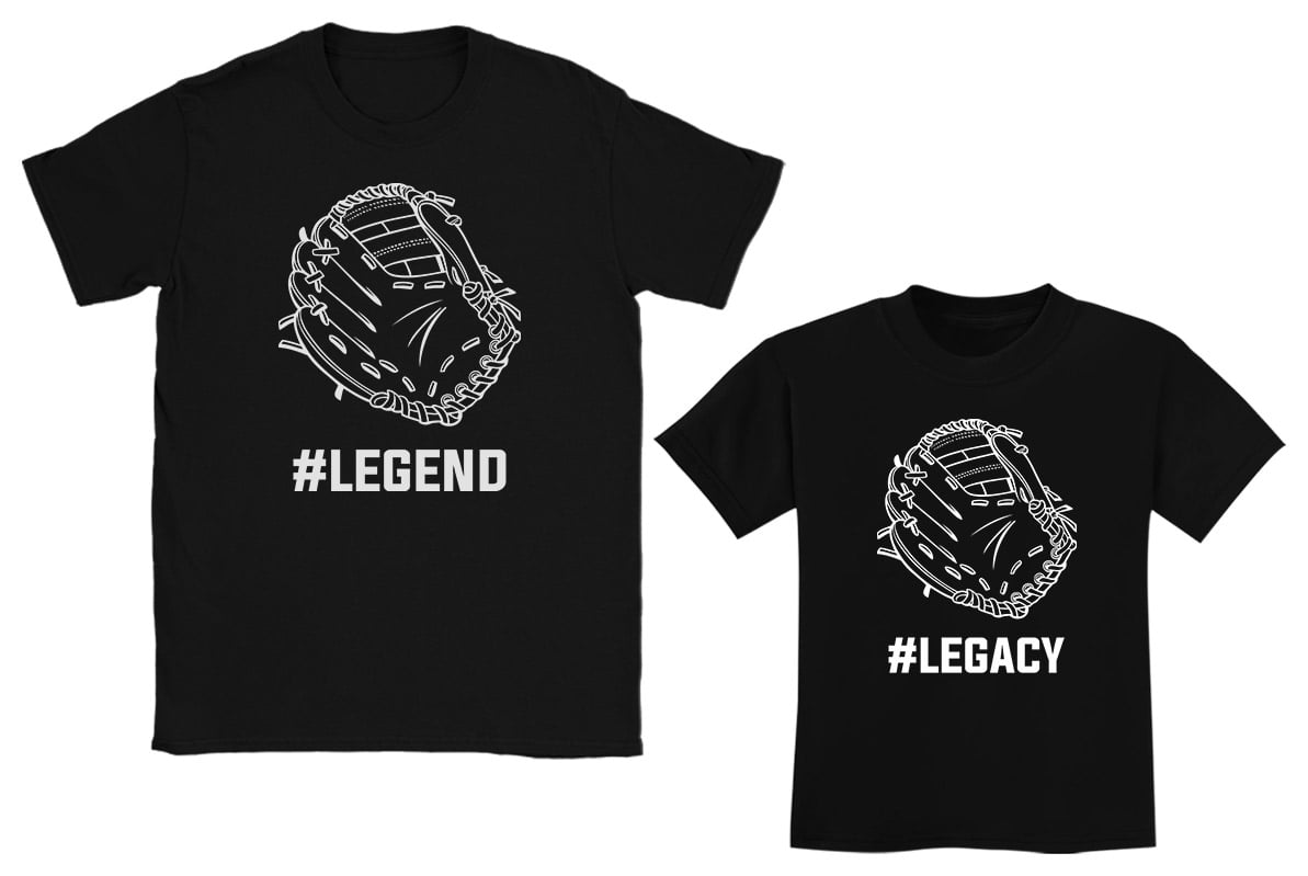 Father Daddy and Son Matching Outfits Fathers Day Dad Funny Shirts for ...