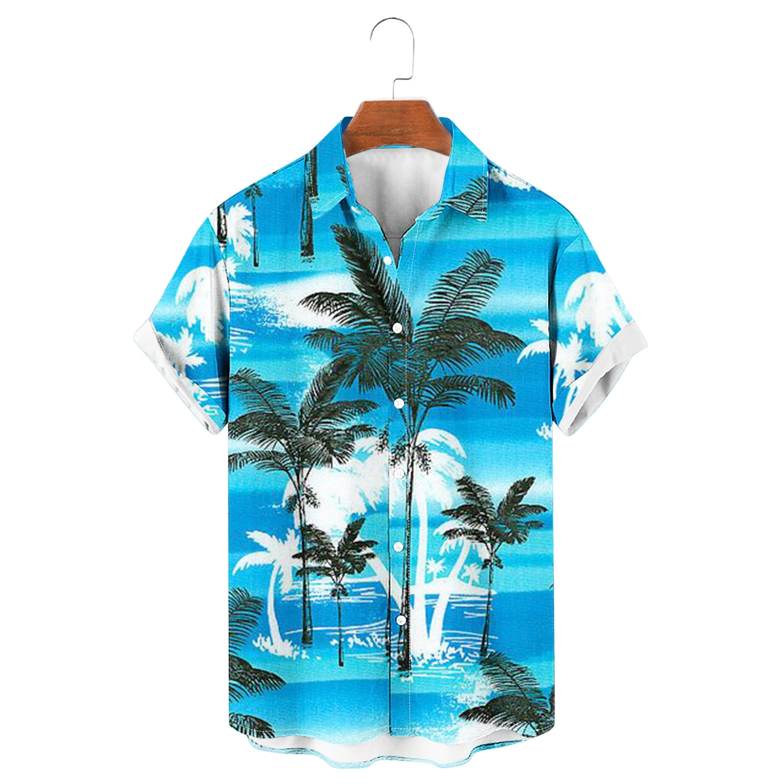 Father Day Sale!Hawaiian Shirts for Men Vintage,Men's Short Sleeve ...