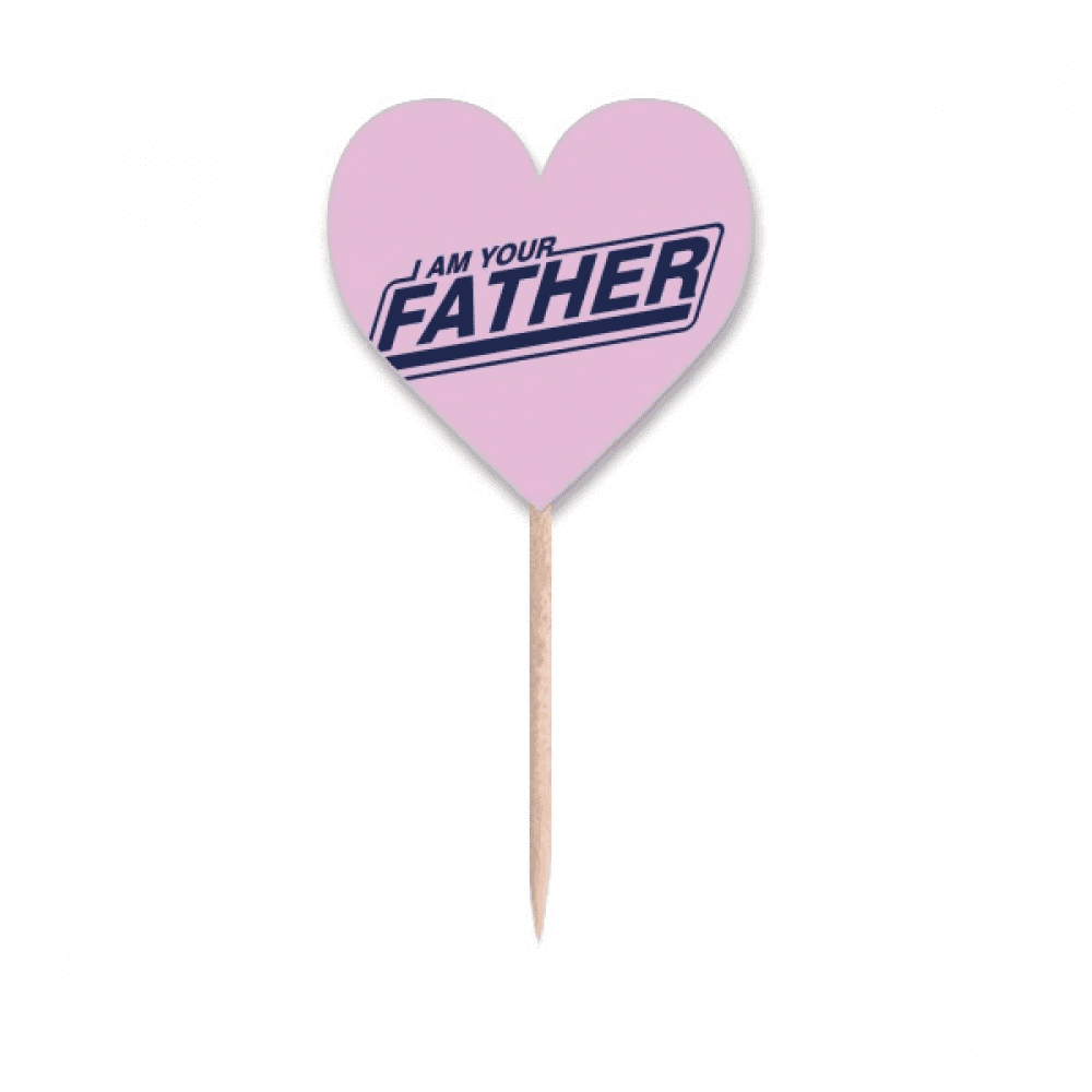 Father Entry Identifies Belong Toothpick Flags Heart Lable Cupcake ...