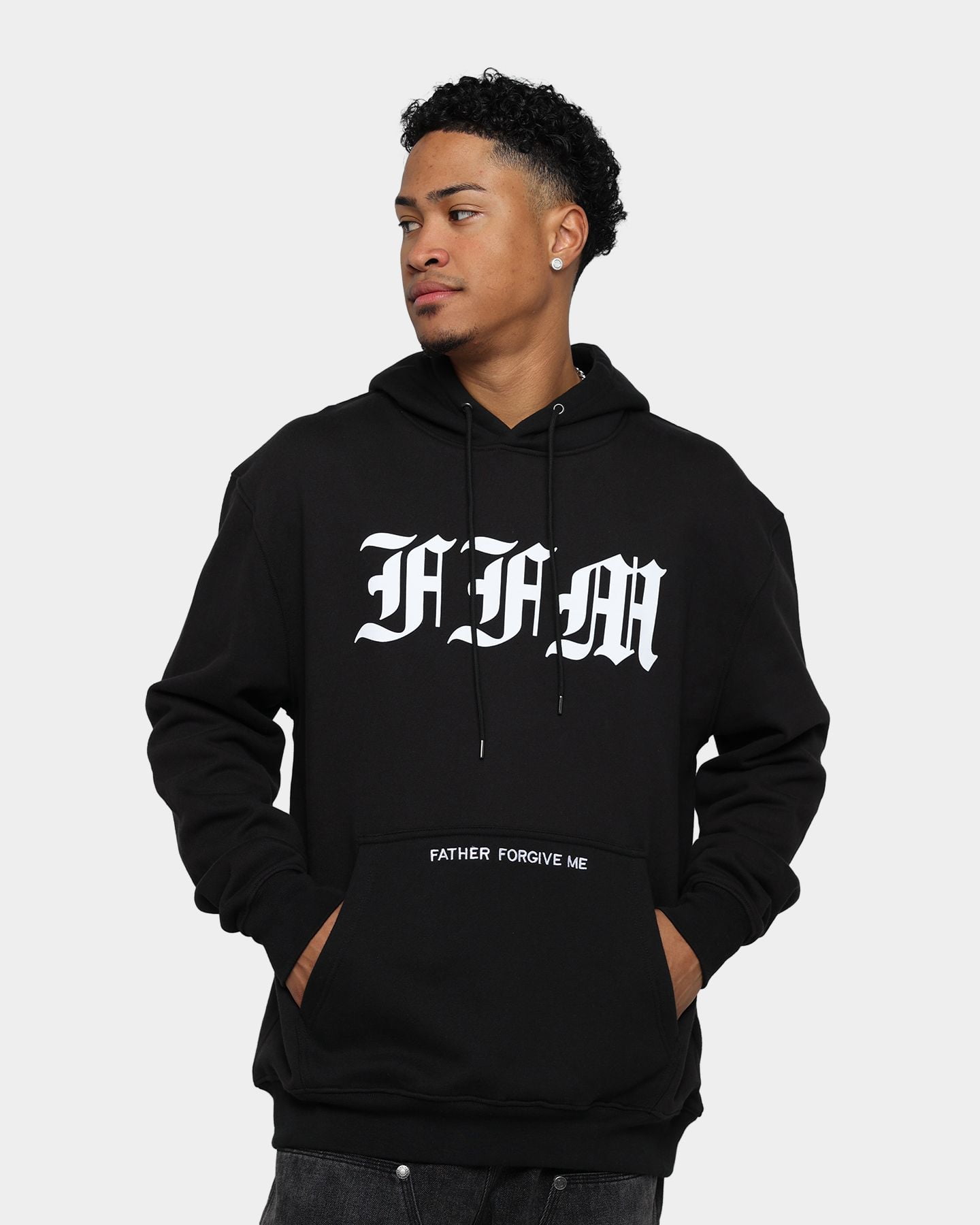 Father Forgive Me FFM Hoodie - Walmart.com