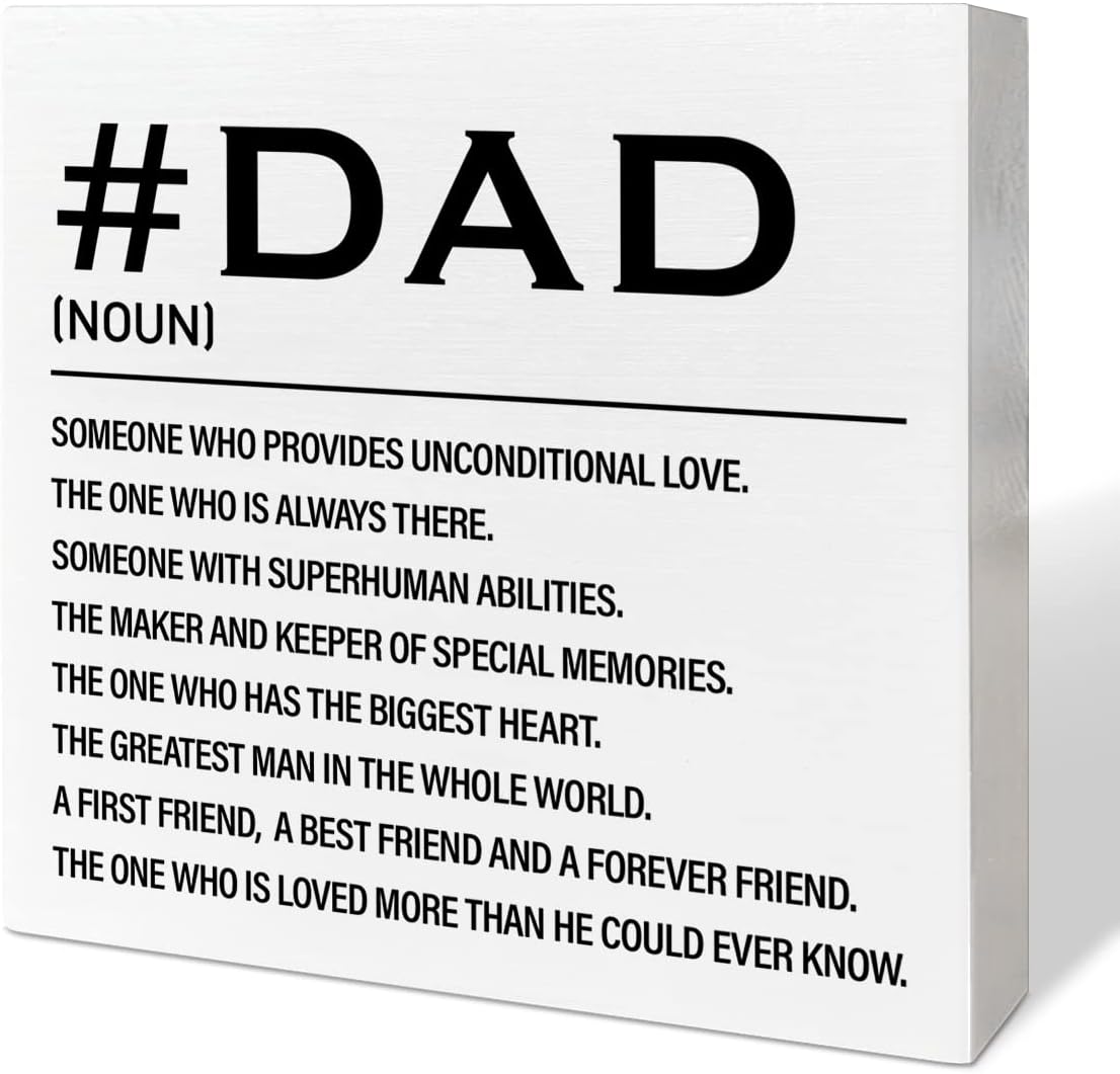 Father Gifts from Daughter Son Kids Dad Gifts for Birthday Father's Day ...