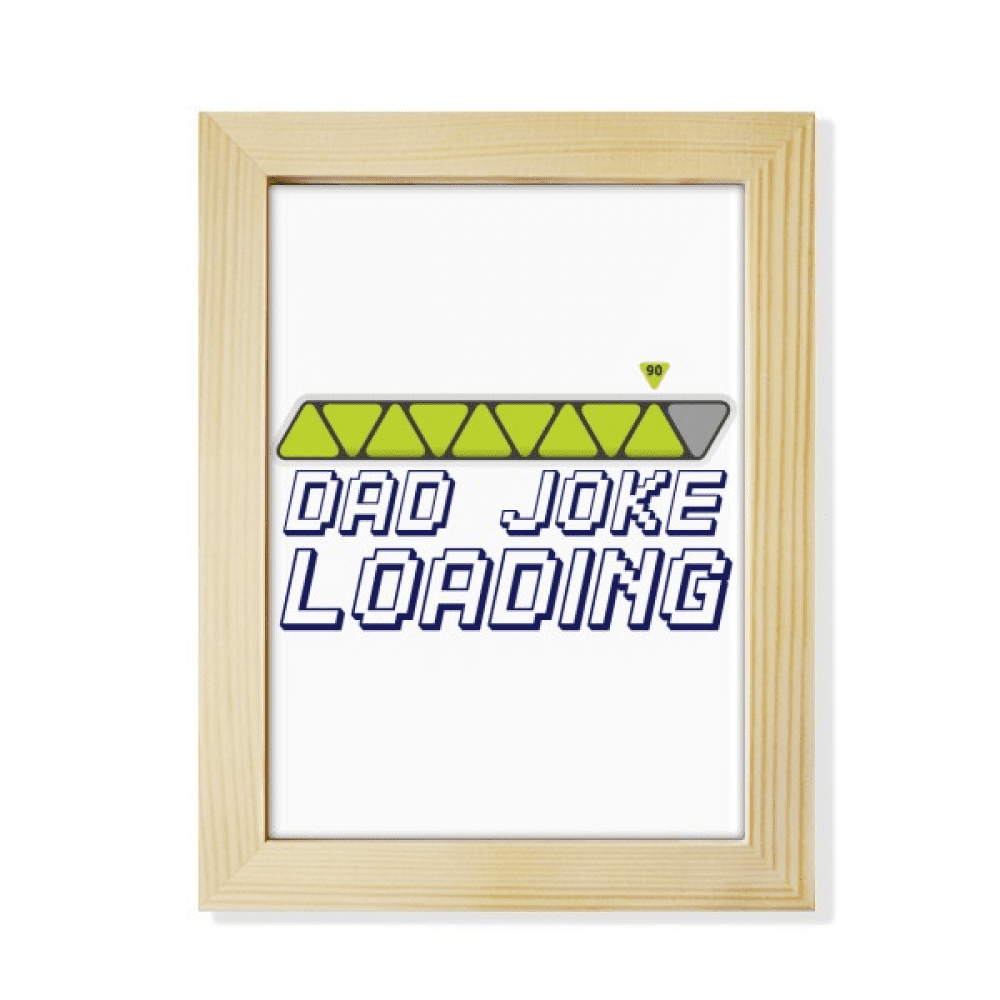 Father Joke Ready Art Deco Fashion Desktop Adorn Photo Frame Display ...