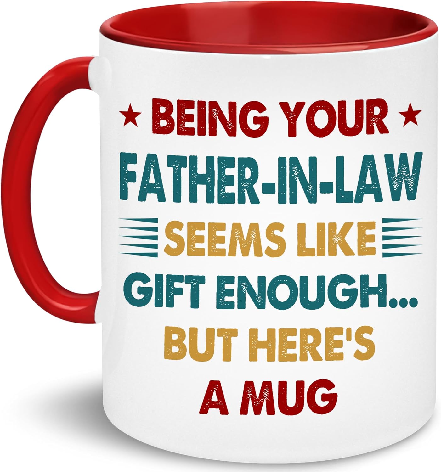 Father In Law Mug - Christmas Gift For Son In Law - Gifts for Daughter ...