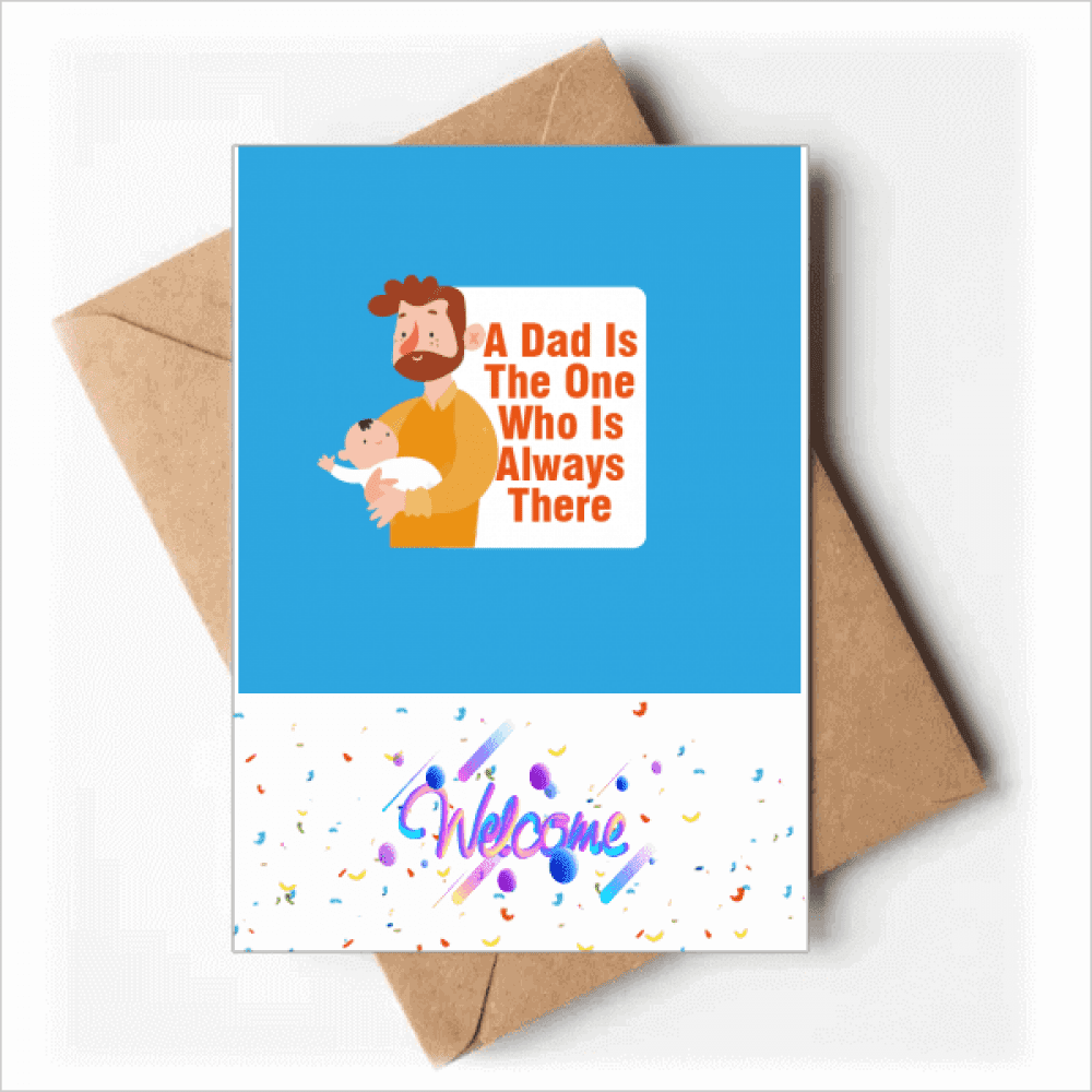 Father Loves Great Art Deco Fashion Welcome Back Greeting Cards ...