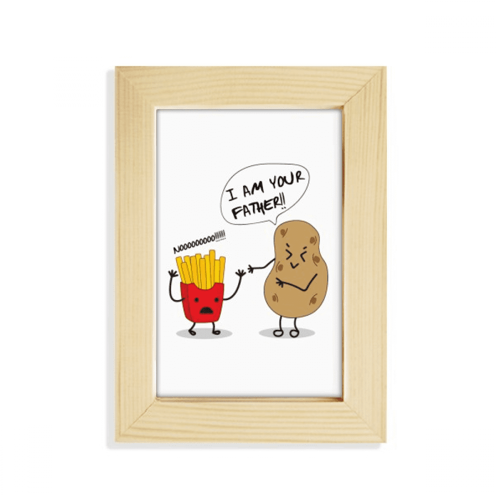 Father Potato Chips Origin Desktop Display Photo Frame Picture Art ...