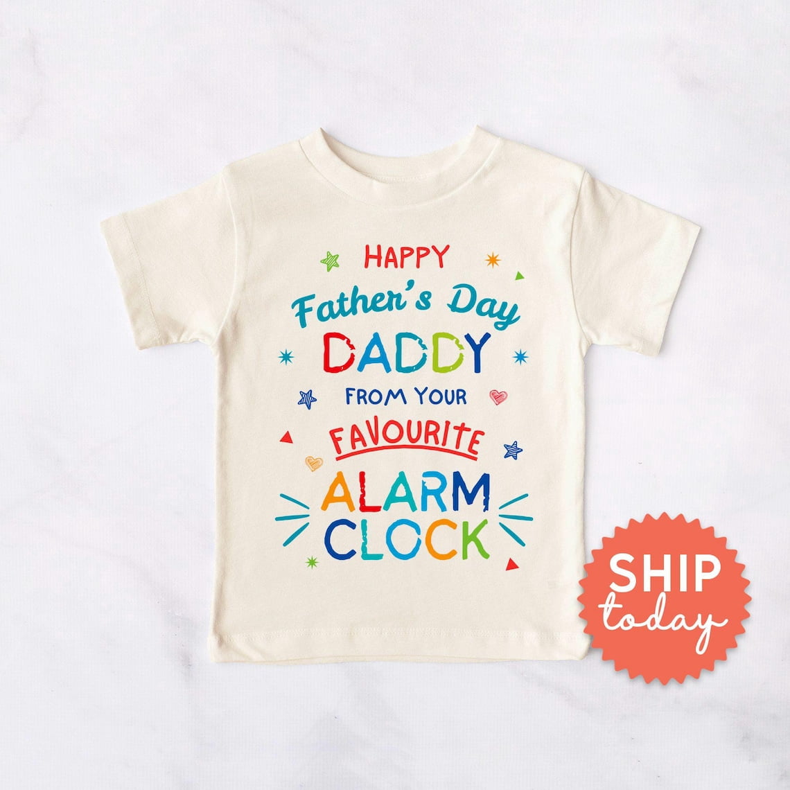 Father'S Day Gift For Dad, Funny Toddler Shirt, Happy Father'S Day ...