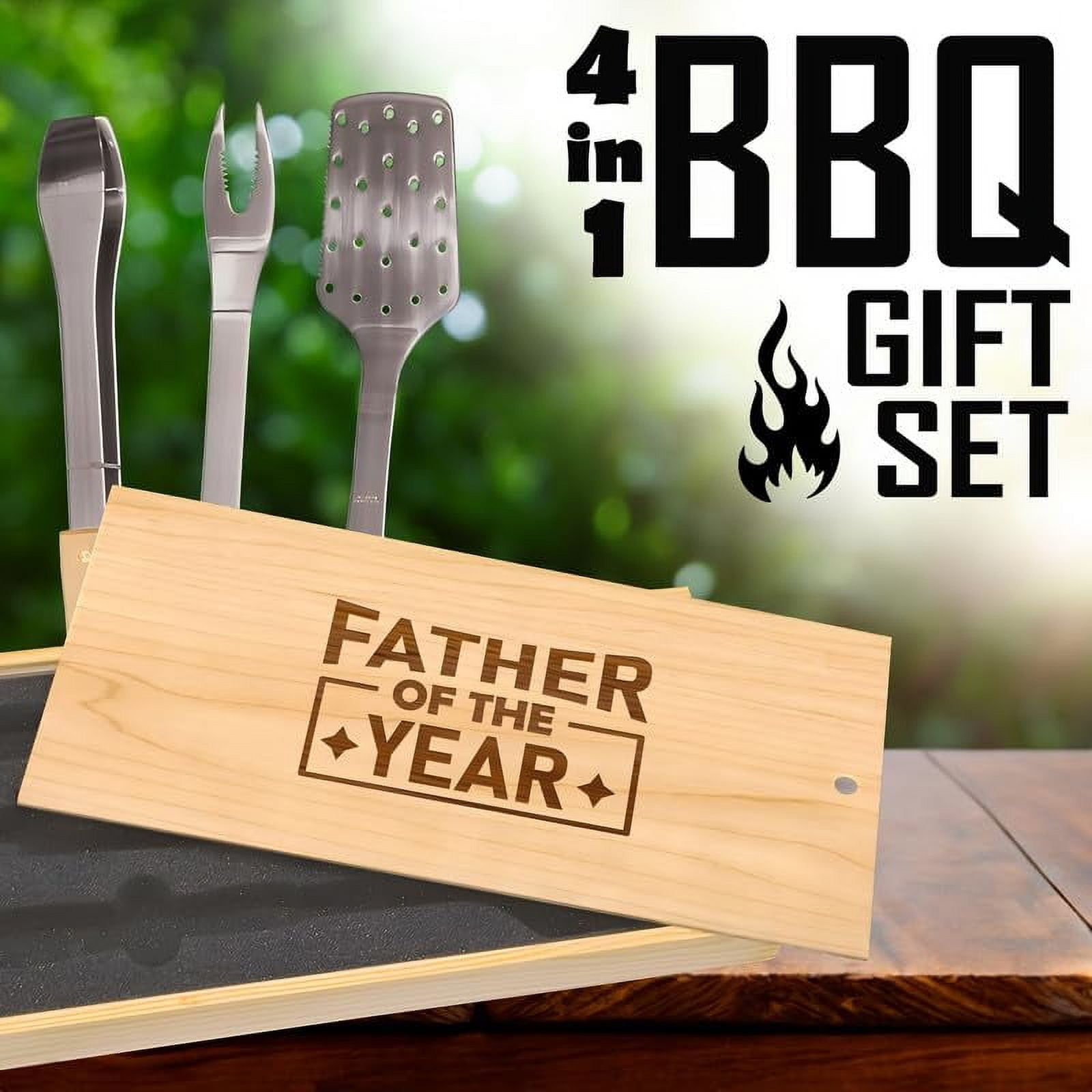 Father of the Year BBQ Tools: FATHER OF THE YEAR - Celebratory ...
