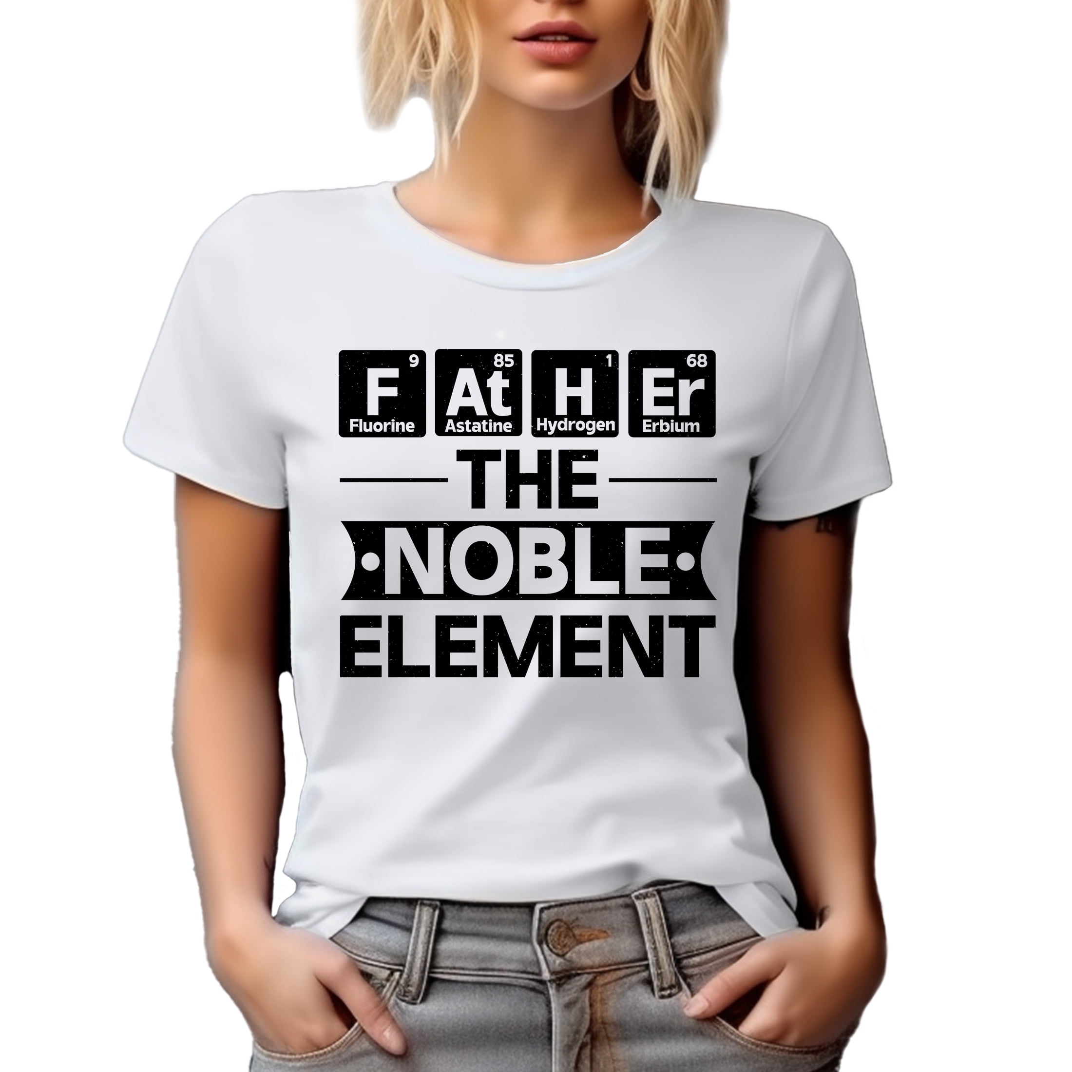 Father in Periodic Table of Elements, The Noble Element, Chemist Dad ...