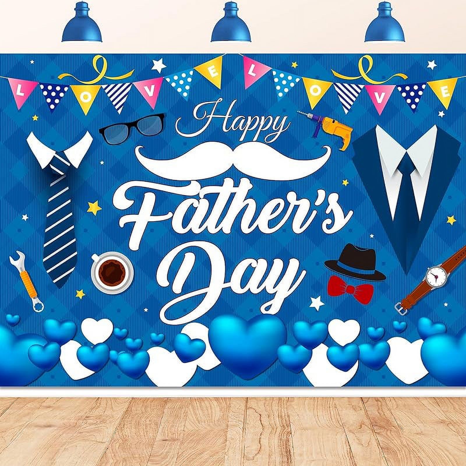 Father's Day Backdrop,7x5FT Fathers Day Backdrop,Father's Day ...