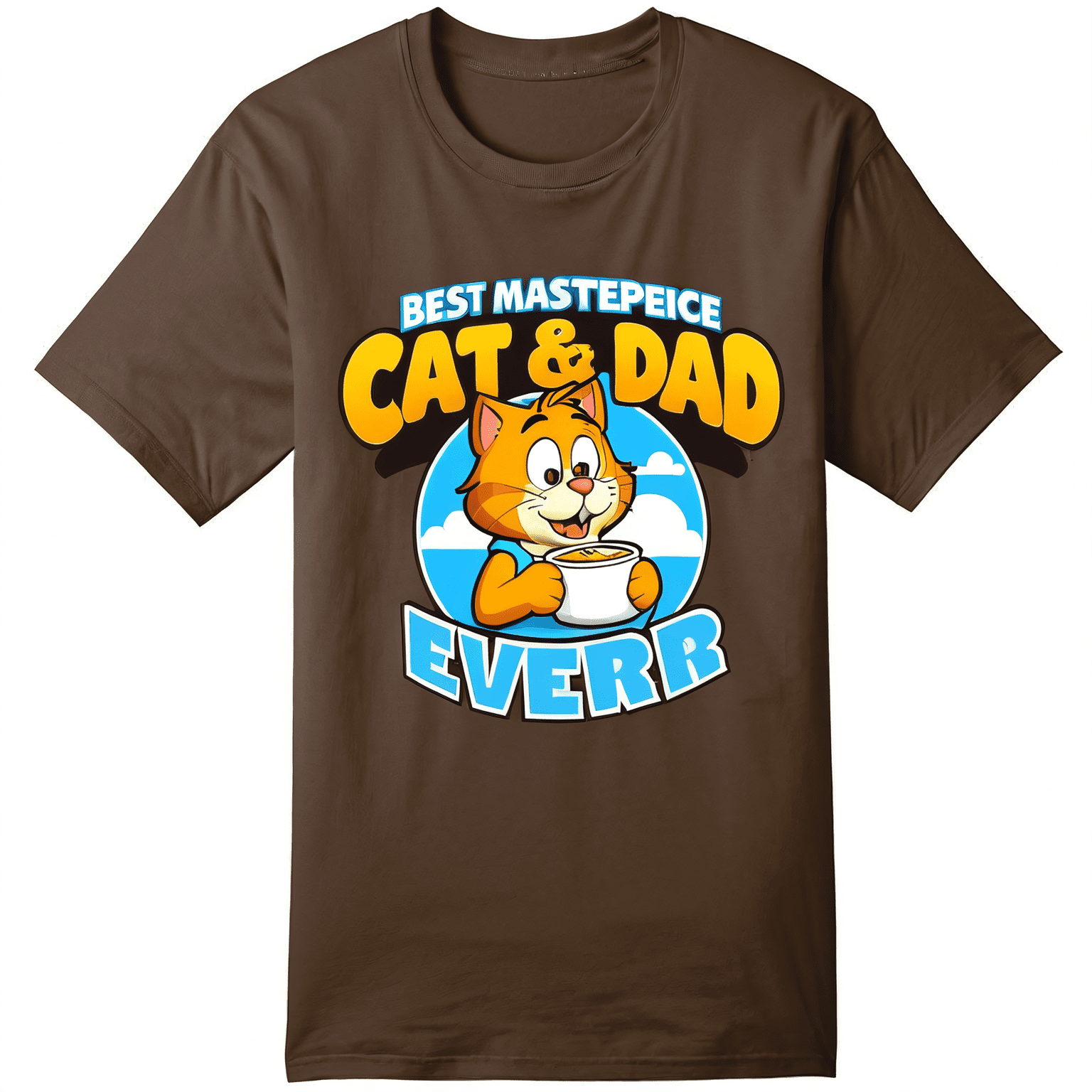 Father's Day Best Cat Dad Ever Jon And Premium T-Shirt - Walmart.com