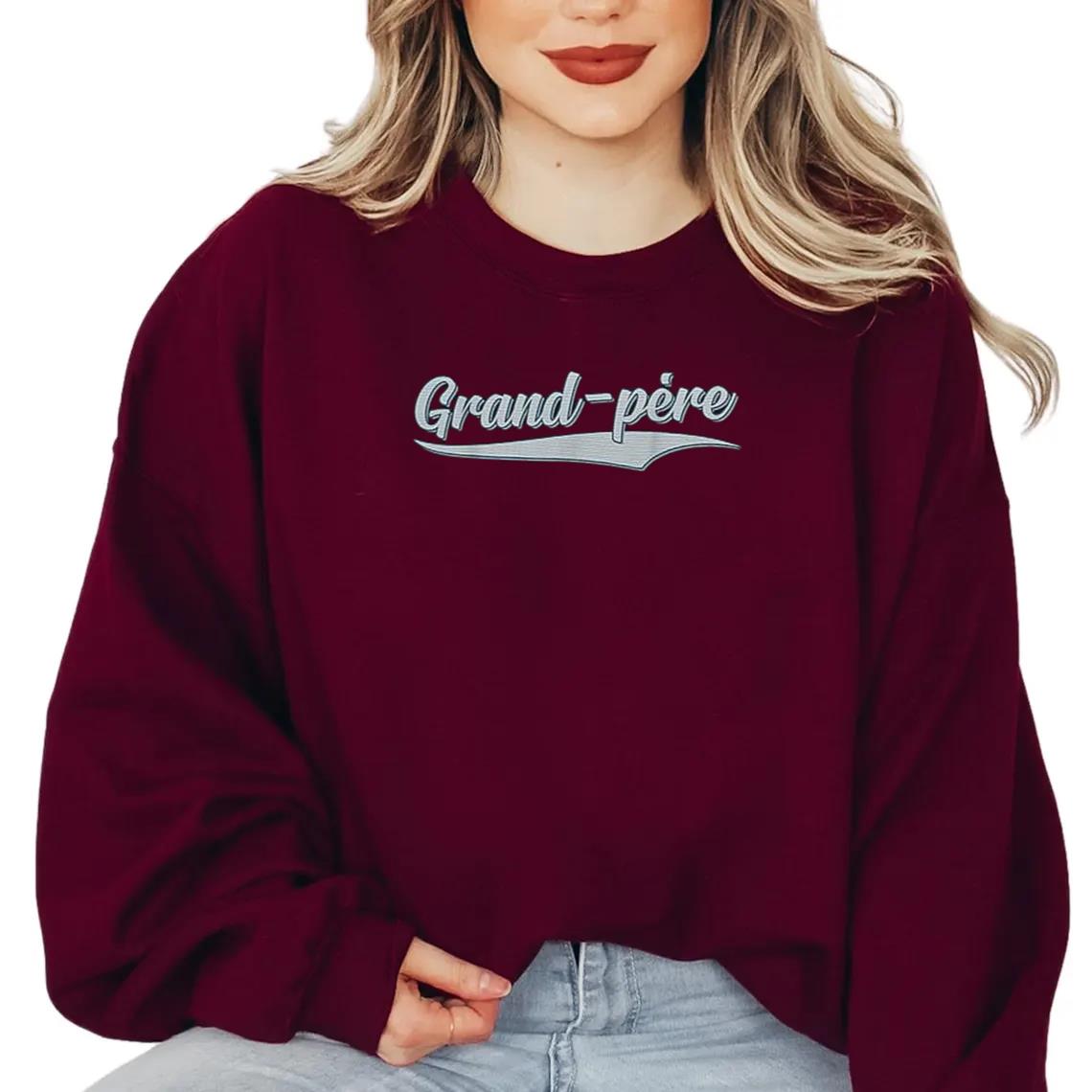 Father's Day Birthday Grand Pere French Grandpa Family Heritage Love ...