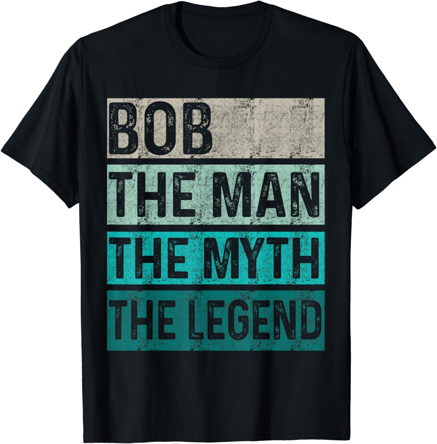 Father's Day Bob Gift The Man The Myth The Legend Funny T-Shirt ...