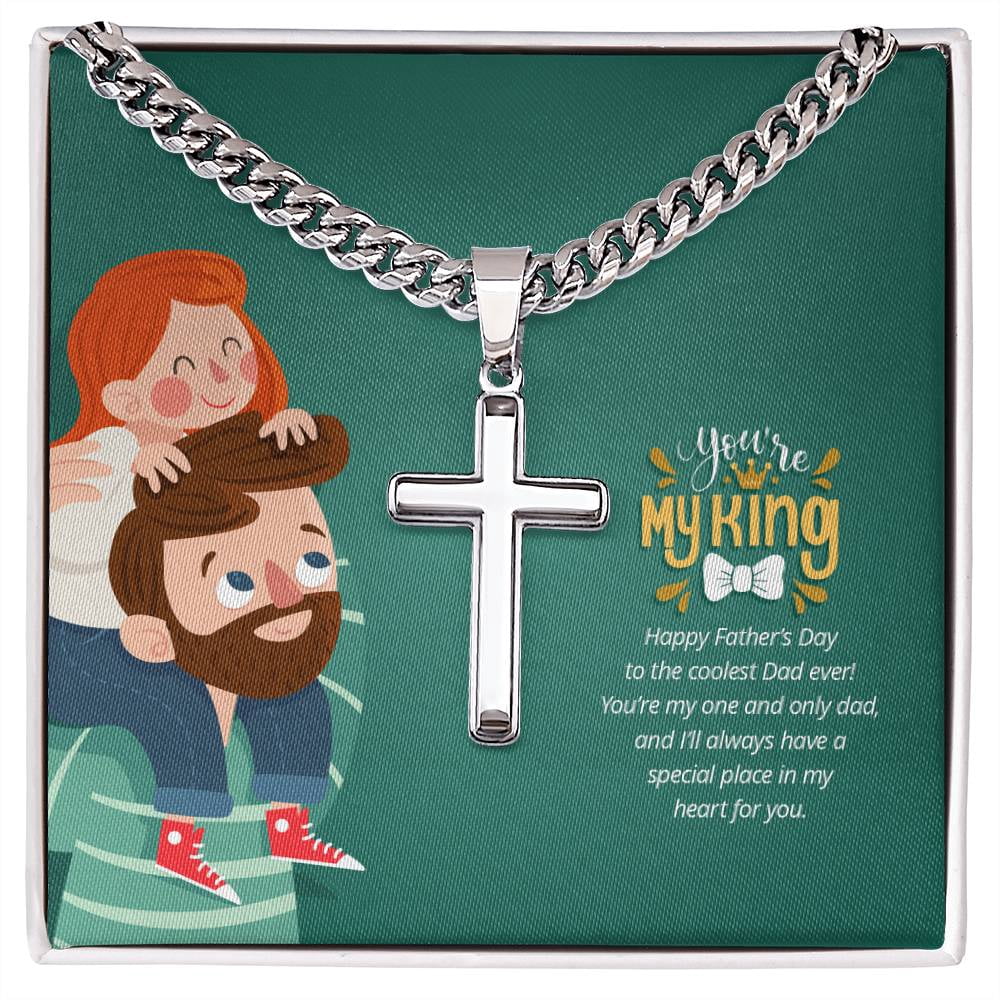 (Father's Day Edition) My Coolest Dad Ever! - Cuban Link Chain with ...