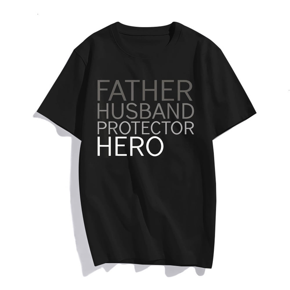 Father's Day Father Husband Protector Hero T-Shirt - Walmart.com